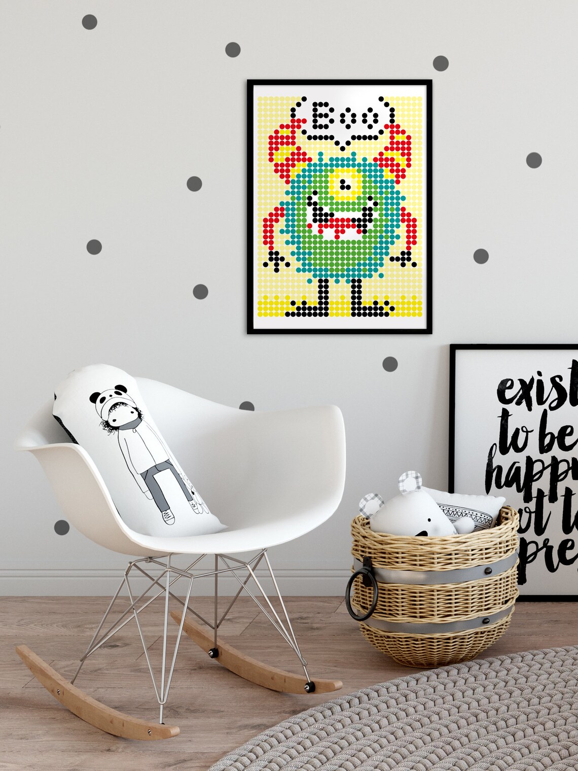 Paint by Sticker MONSTER Craft Kit 1200 Stickers | Etsy