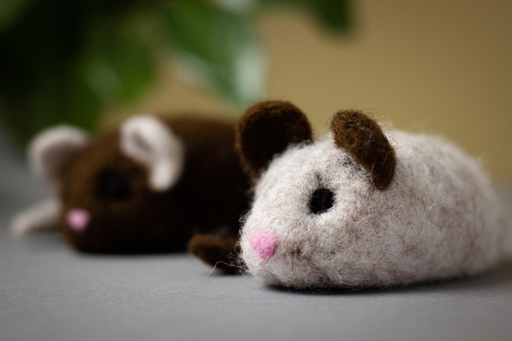 Needle Felting MOUSE Pattern, Punch Needle Video Tutorial, for Adults ...