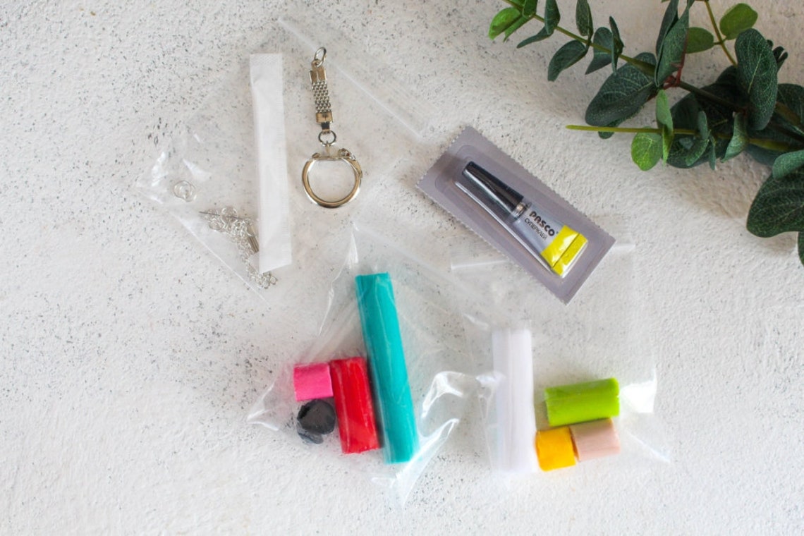 Polymer Clay Modeling Key Fob DIY Kit - Etsy