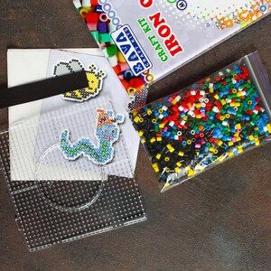 Hama Beads Magnets FLOWERS&INSECTS DIY Kit for Kids With Pegboard - Etsy