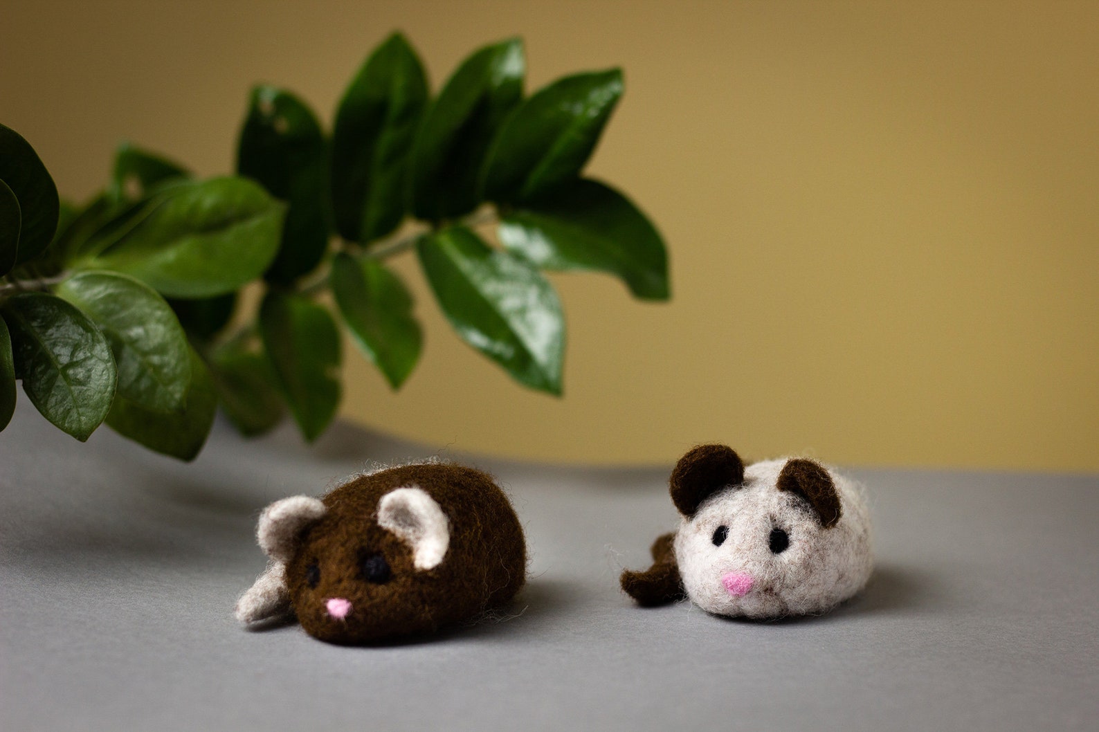 Needle Felting MOUSE Pattern, Punch Needle Video Tutorial, for Adults ...