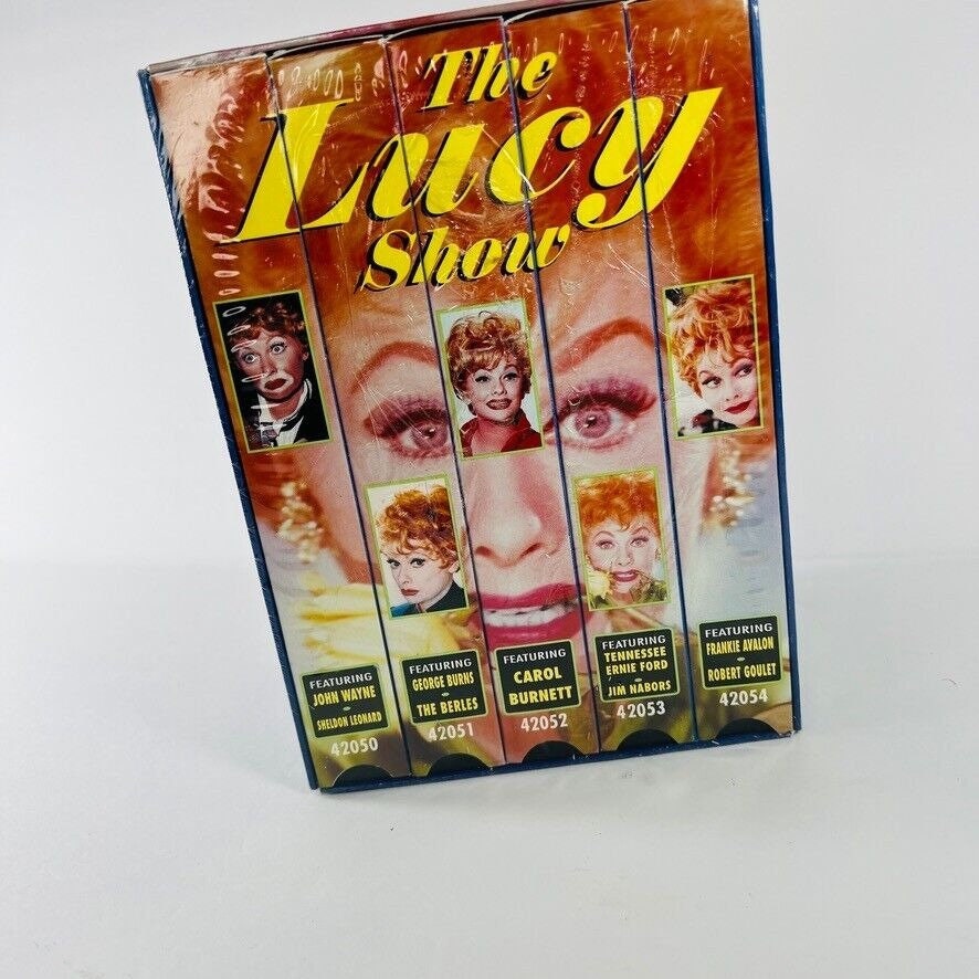 The Lucy Show TV Classics 5 Pk VHS Tape Box Set John Wayne George Burns ...