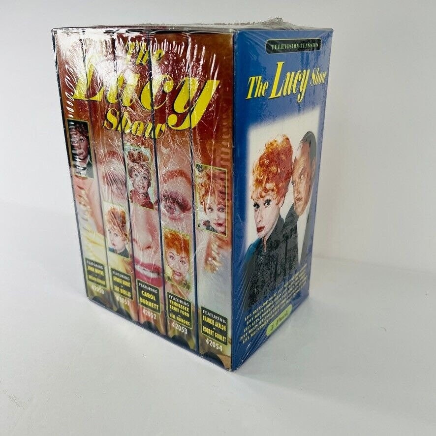 The Lucy Show TV Classics 5 Pk VHS Tape Box Set John Wayne George Burns ...