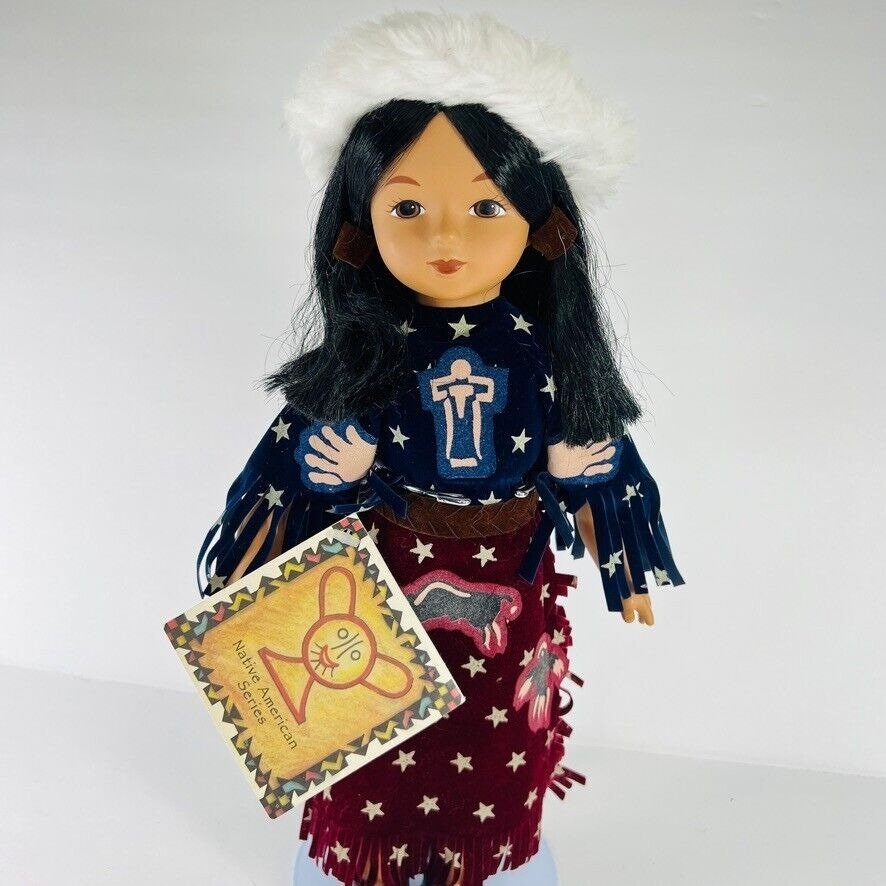 Vintage Sandy Dolls Native American Series First Wind Pawnee Woman ...