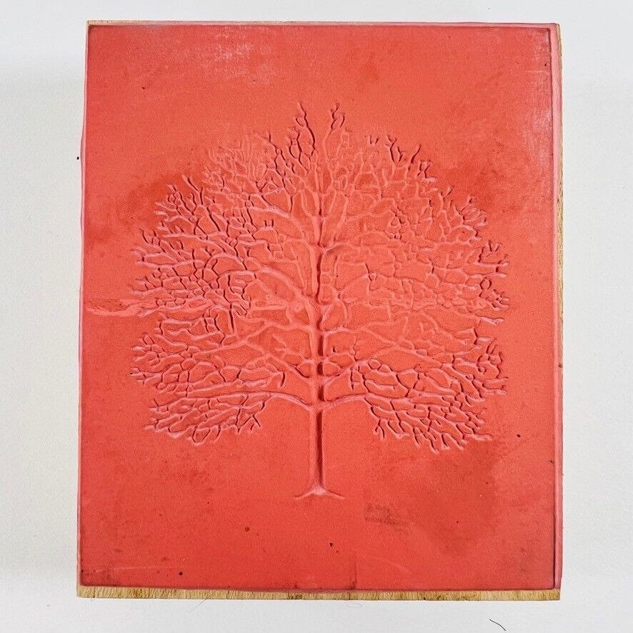 Vintage Custers Last Stamp Reverse Tree of Life Rubber Stamp AU645L ...
