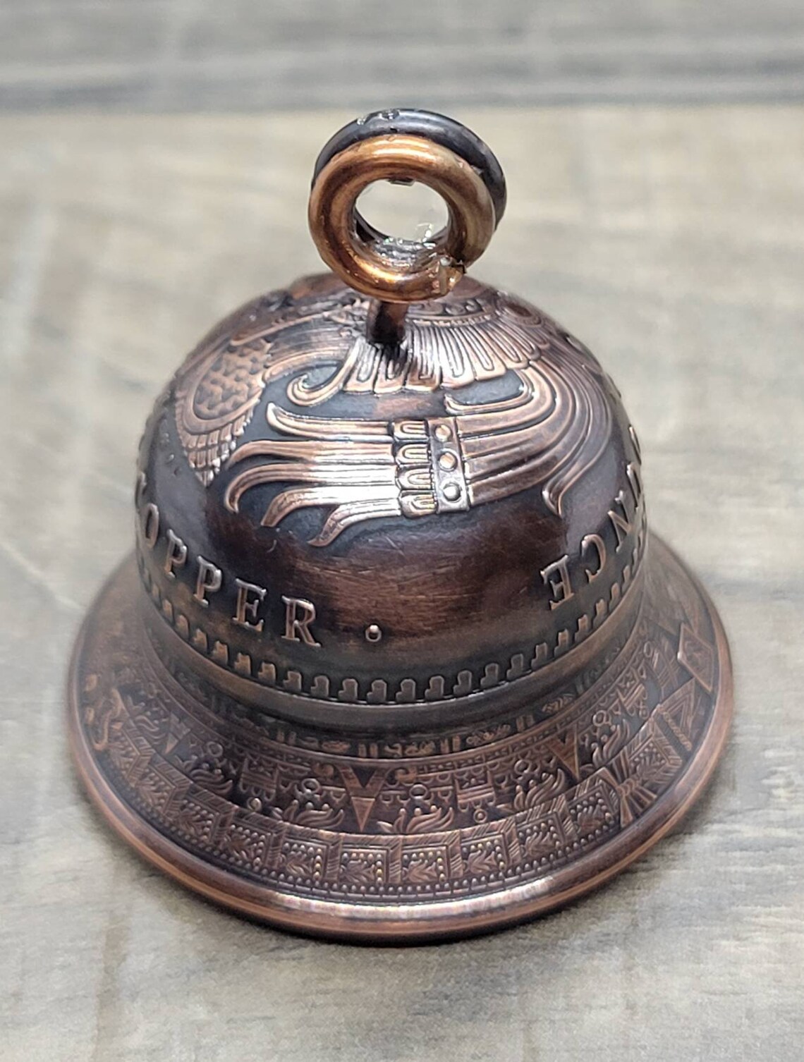 Aztec Gremlin Bell - Etsy