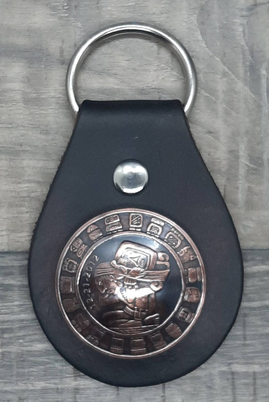 Mayan Calendar Key Fob/keychain - Etsy