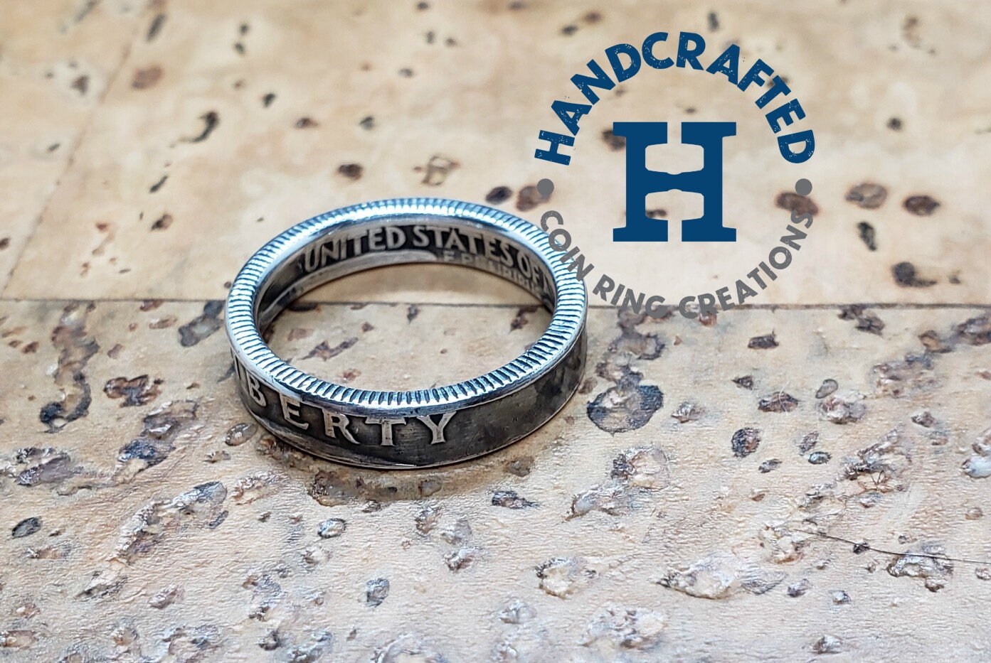 1964 Silver Quarter Ring - Etsy
