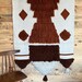 Large 1970s MCM Fiber Art Woven Wall Hanging Tapestry Textile Don ...