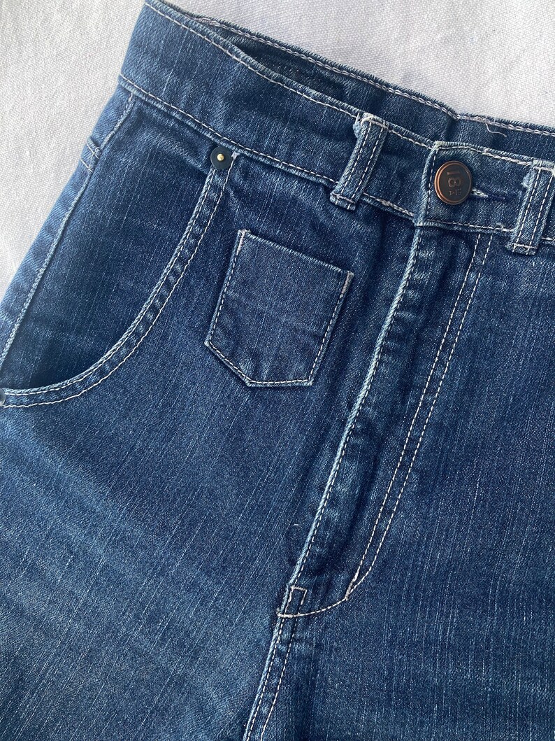 18th Amendment 'bacall' Bell Bottom High Waist Jeans Bootcut 00s Waist ...