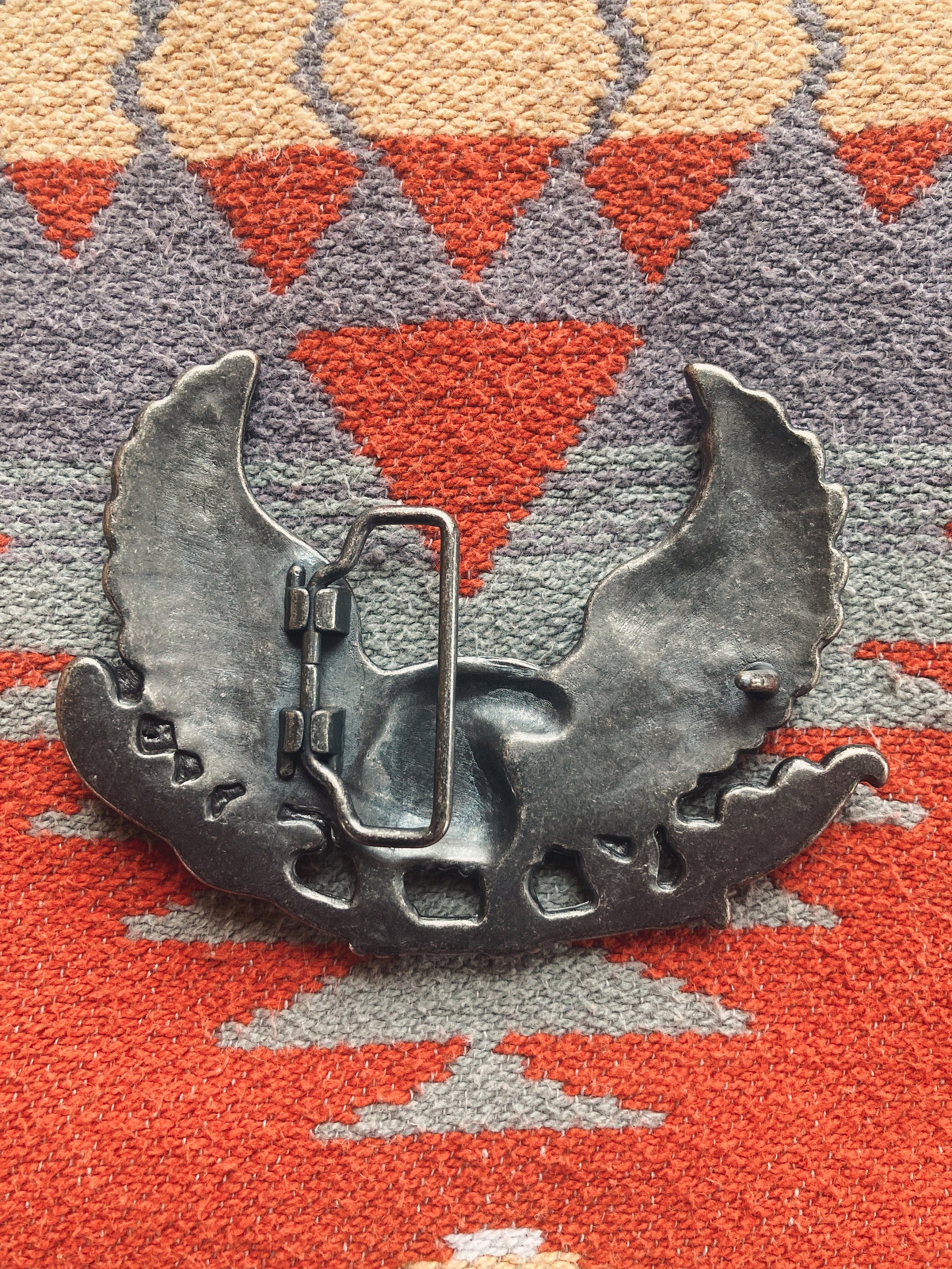 1970s Cast Metal Eagle Belt Buckle Biker Harley Davidson 70s Vintage - Etsy