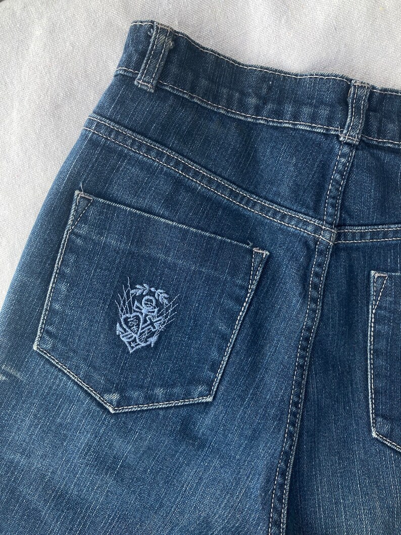 18th Amendment 'bacall' Bell Bottom High Waist Jeans Bootcut 00s Waist ...