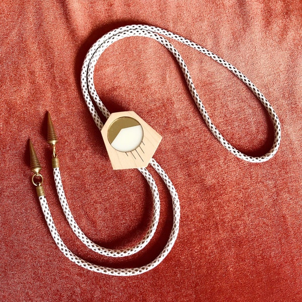 Gold Bolo Tie - Etsy