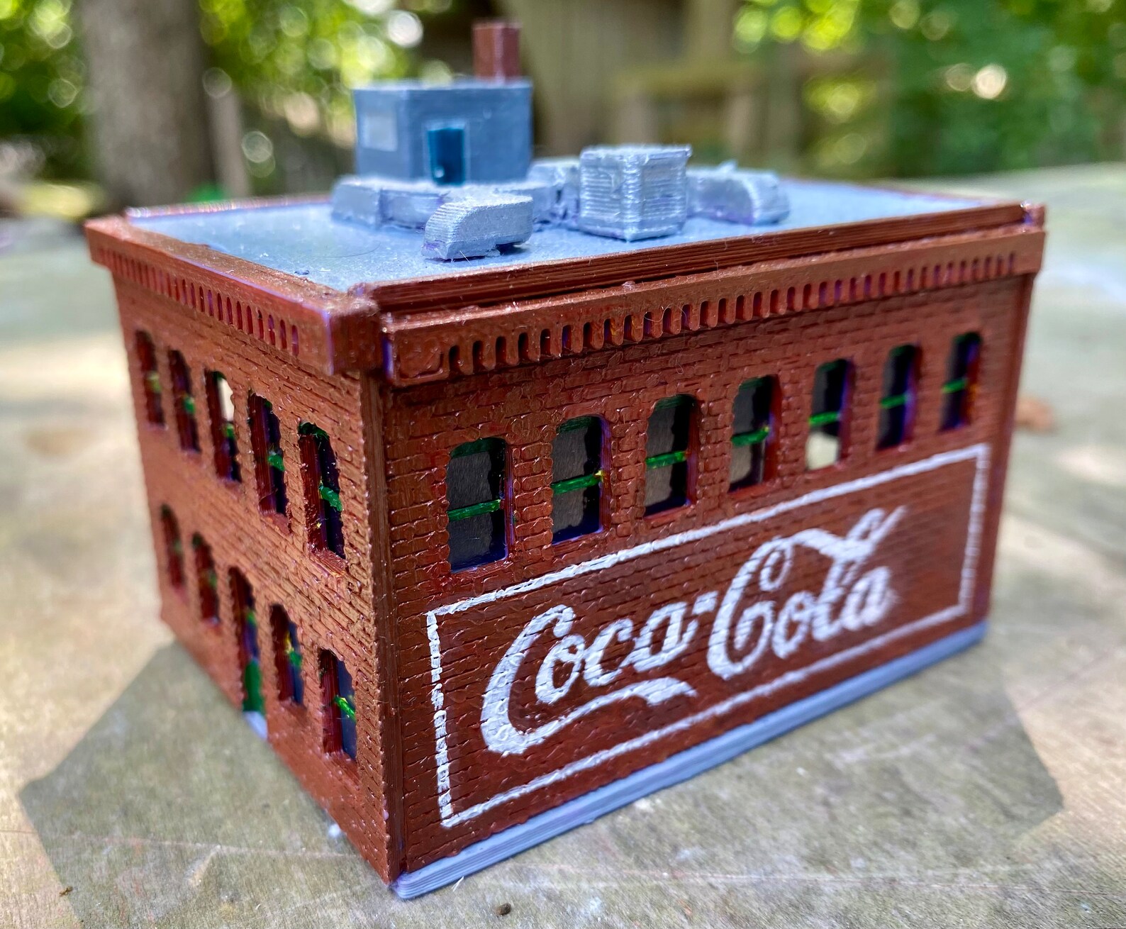 N Scale Factory, Assembled and Painted, Hand Painted Coca Cola Ad - Etsy
