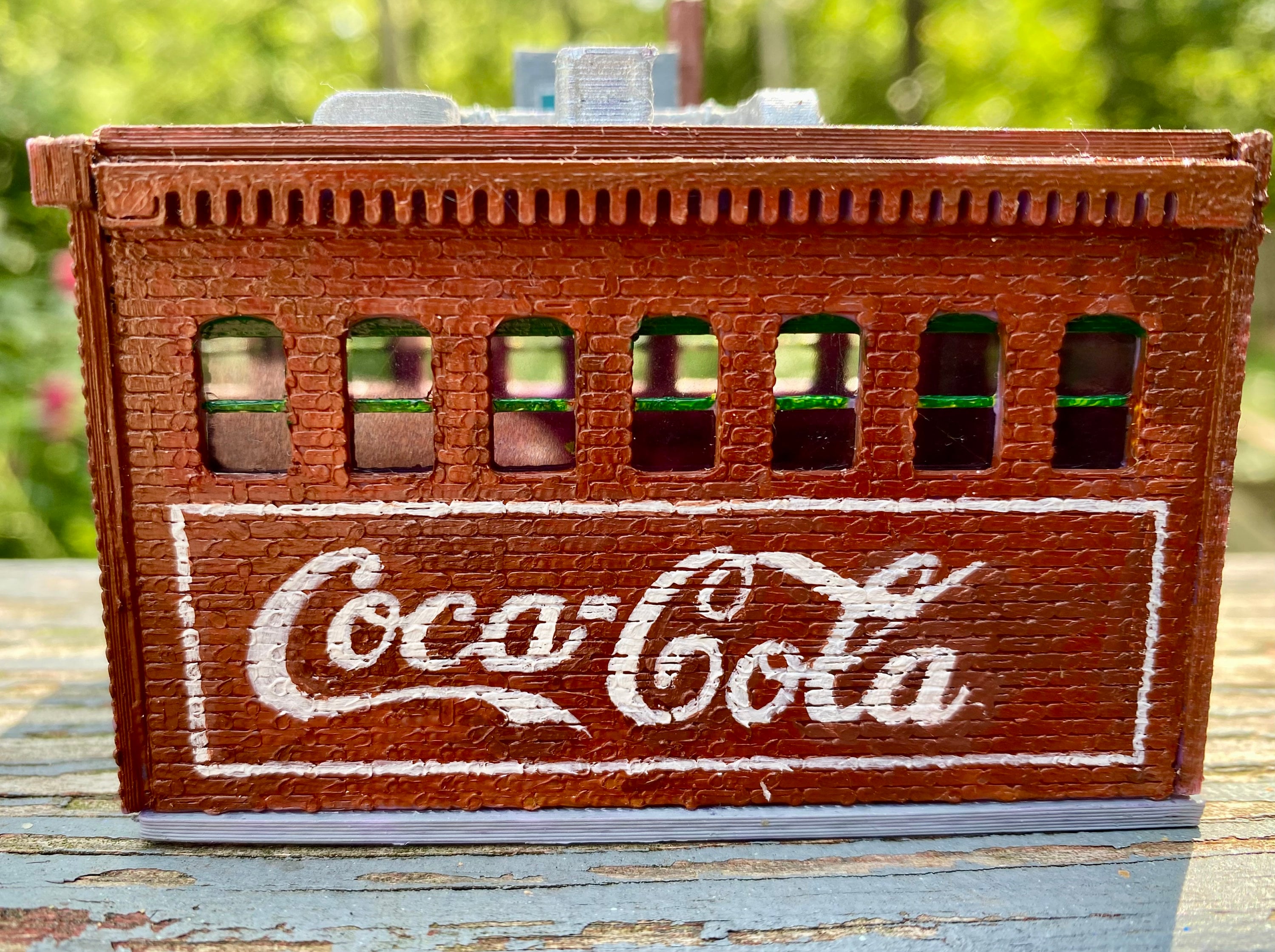N Scale Factory, Assembled and Painted, Hand Painted Coca Cola Ad - Etsy