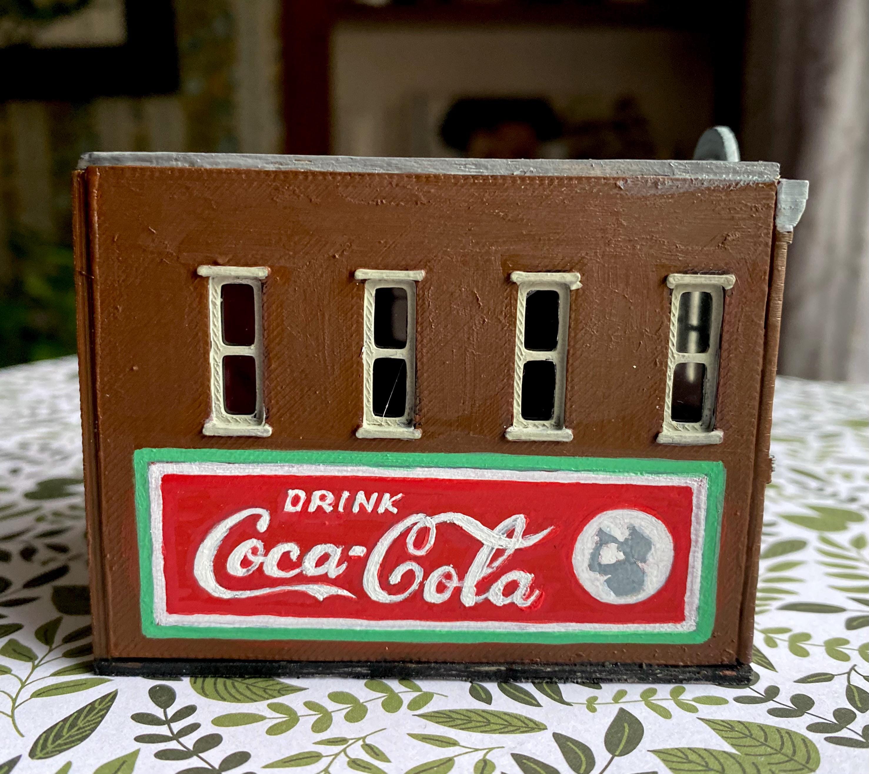 Coca Cola Ghost Sign N Scale Downtown Building, Hand Painted and ...
