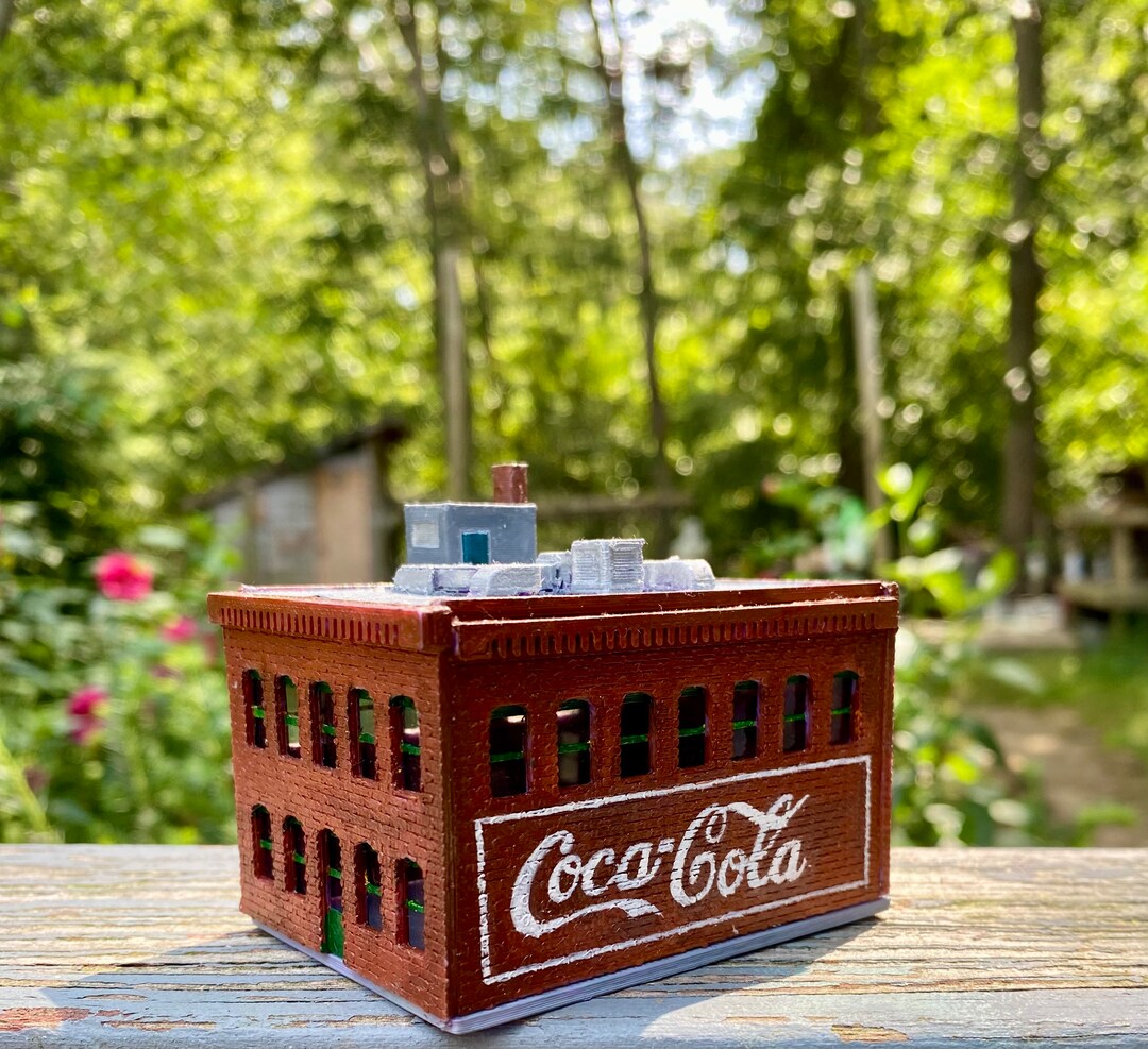 N Scale Factory, Assembled and Painted, Hand Painted Coca Cola Ad - Etsy