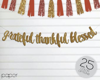 Blessed banner | Etsy