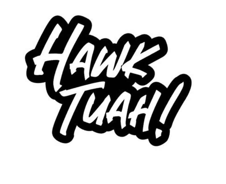 Hawk Tuah, Funny Decal, Sticker, Vinyl.meme - Etsy