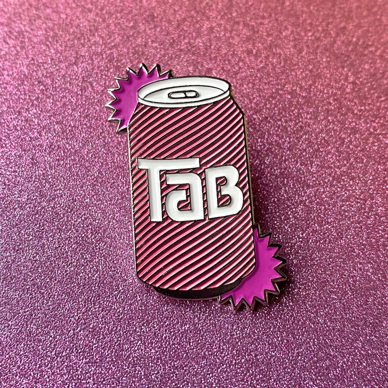 Tab Soda Enamel Pin How Can 1 Calorie Look so Good | Etsy