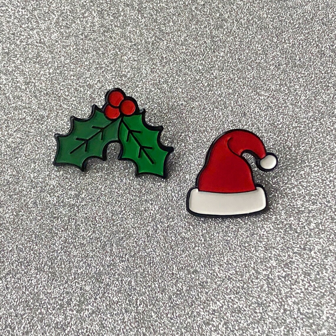 Holly Christmas Enamel Pin – Deck the Halls With This Festive Christmas ...