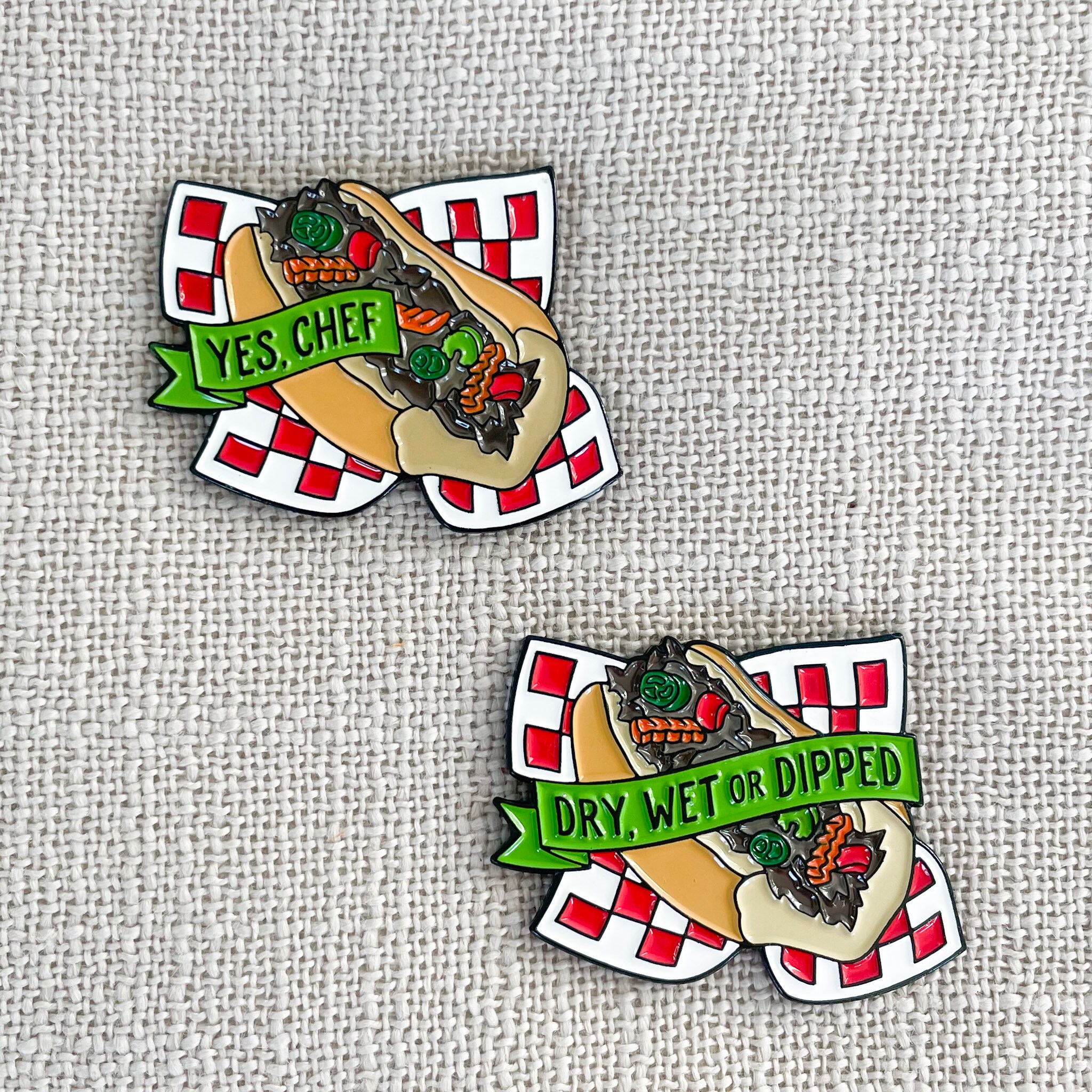 Yes Chef Enamel Pins - Inspired by Our Fave Show Set in Hometown ...