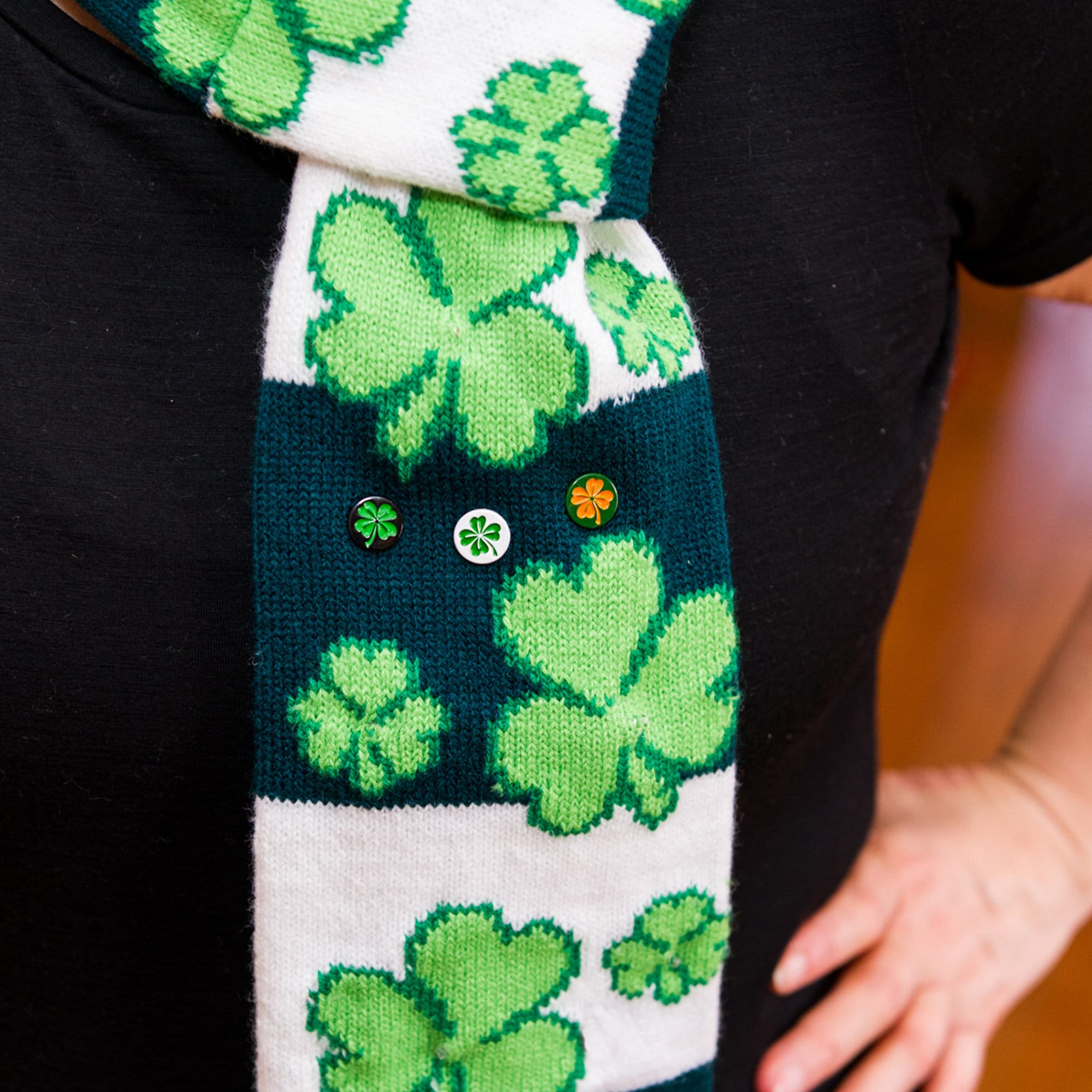 Mini Shamrock Enamel Pins These Adorable Irish Pins Are Your | Etsy