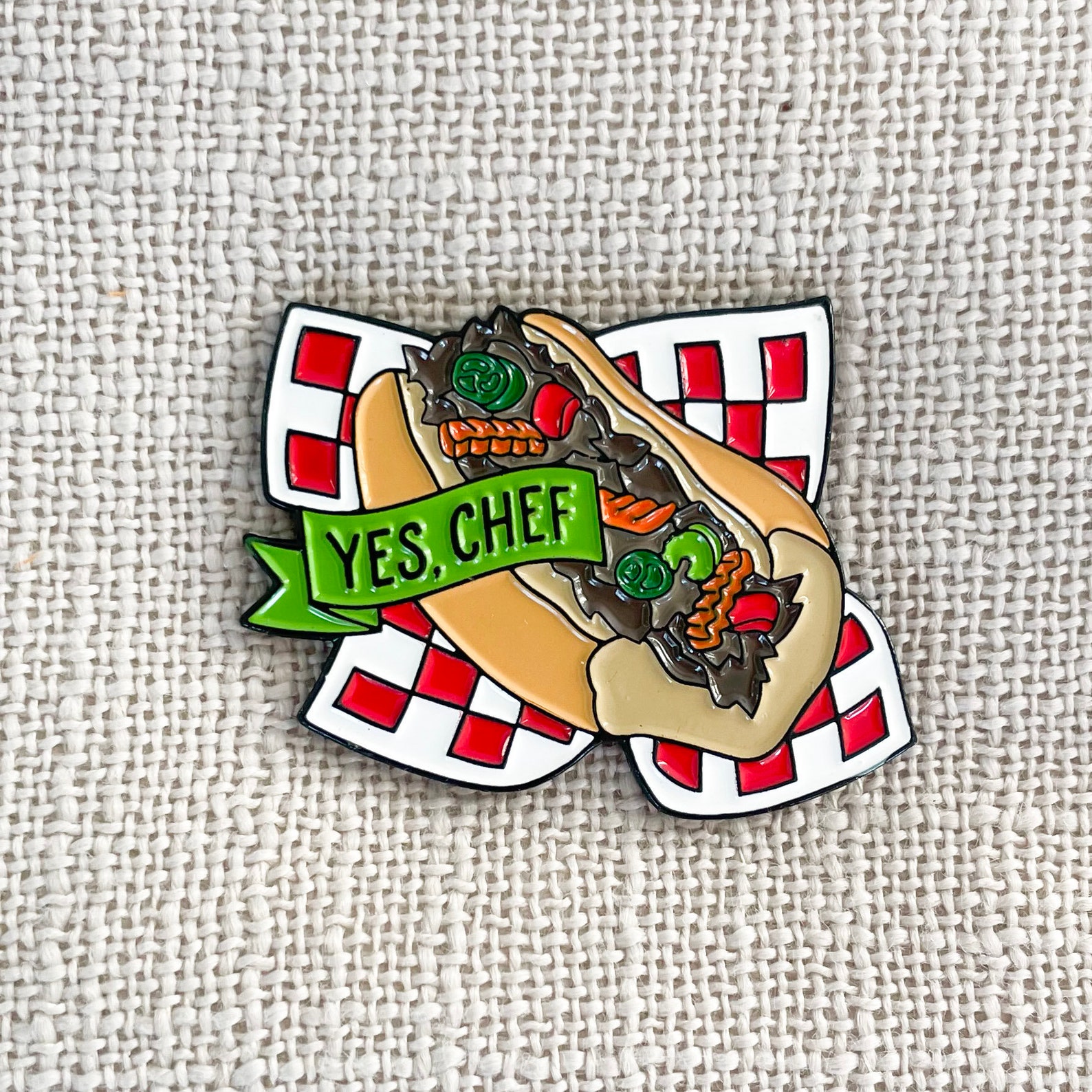 Yes Chef Enamel Pins - Inspired by Our Fave Show Set in Hometown ...