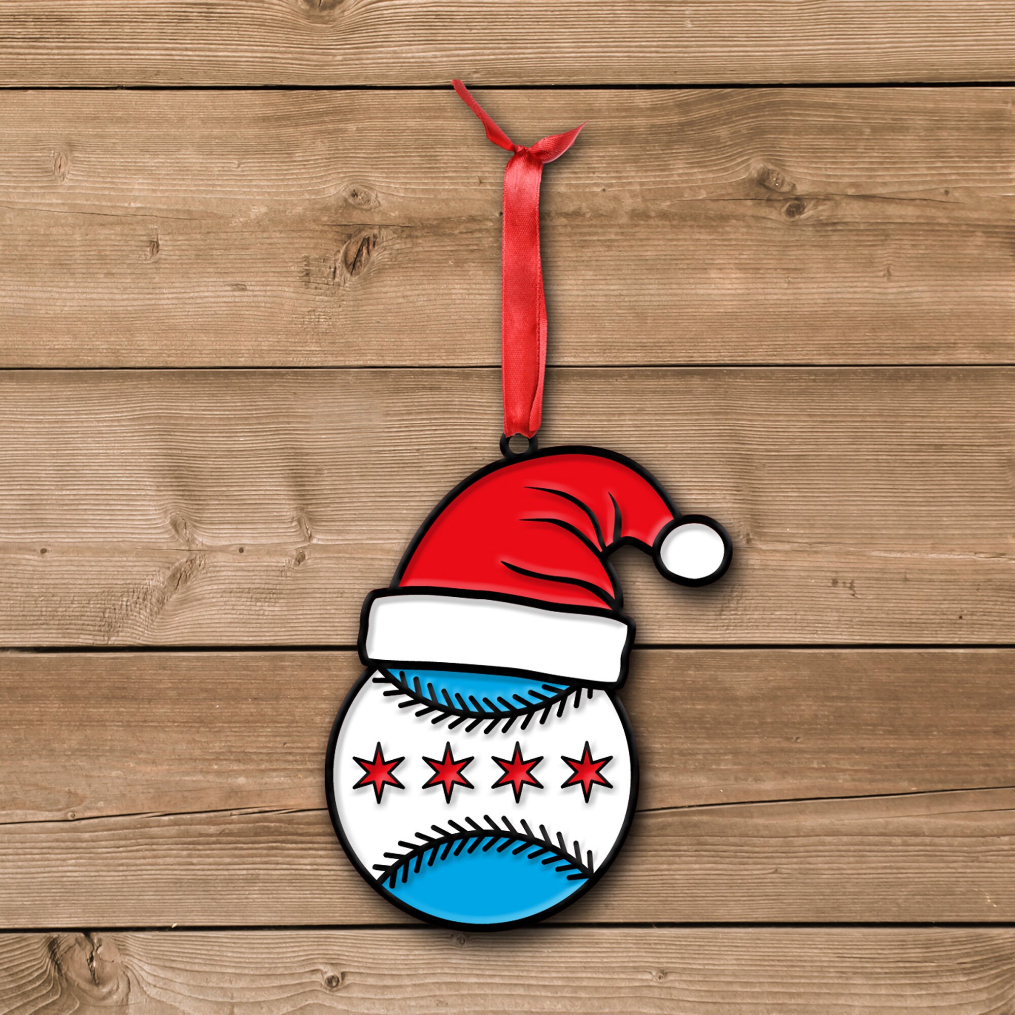 Chicago Flag Enamel Pin Baseball Pin With the Chicago Flag. | Etsy