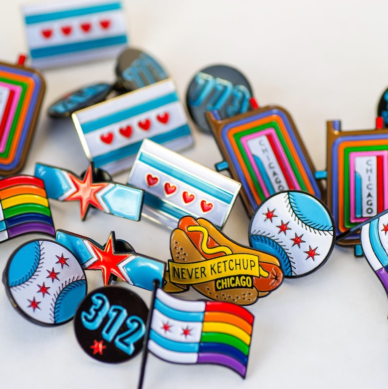 Chicago Hot Dog Key Chain Never Put Ketchup on a Hot Dog. - Etsy