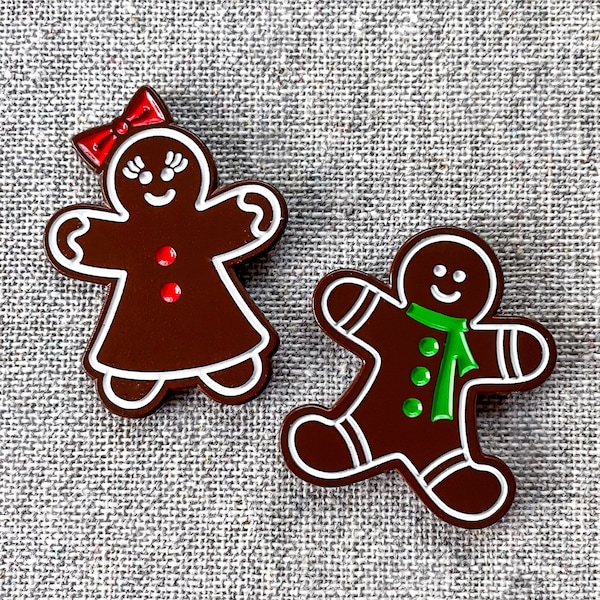 Gingerbread Pin - Etsy