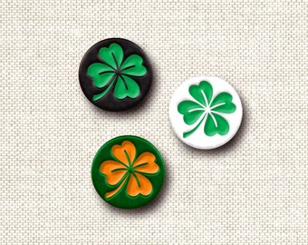 Mini Shamrock Enamel Pins These Adorable Irish Pins Are Your | Etsy