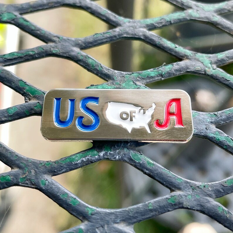 USA Enamel Pins. Patriotic Enamel Pins to Add Red, White and Blue Flair ...