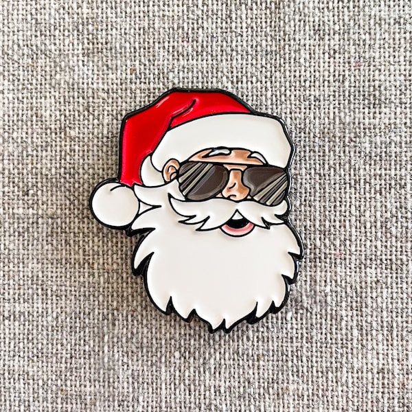 Christmas Enamel Pin - Etsy