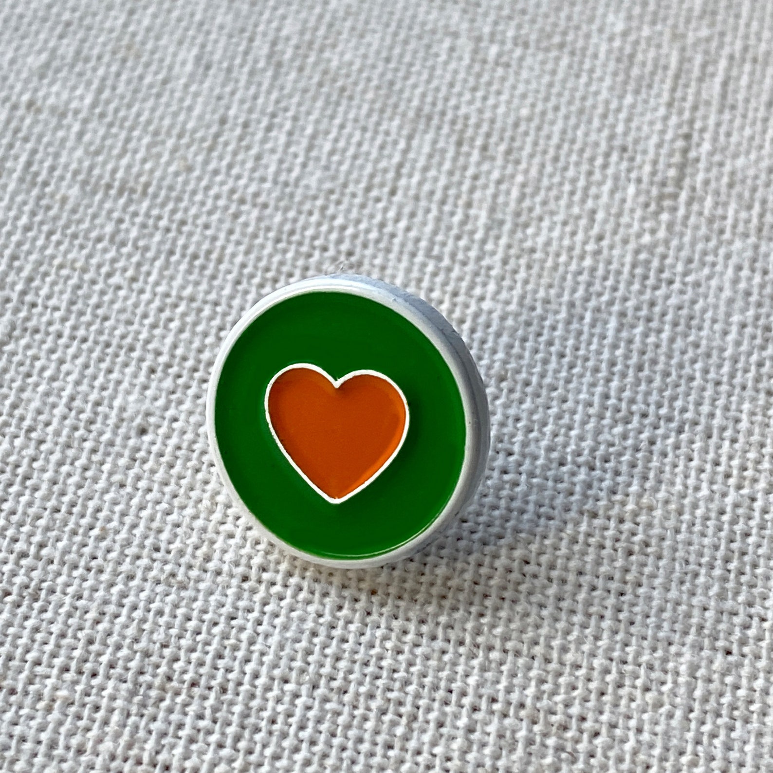 Mini Heart Enamel Pins A Classic Heart is Just the Thing for - Etsy
