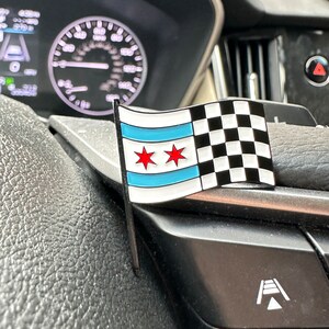 Chicago NASCAR Enamel Pin – the Race is ON! Four Slick Designs to ...