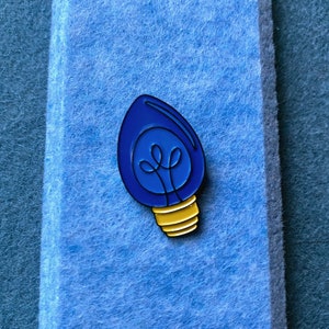 Christmas Bulb Enamel Pin – Light up Your Lapel With Our Vintage, Retro ...