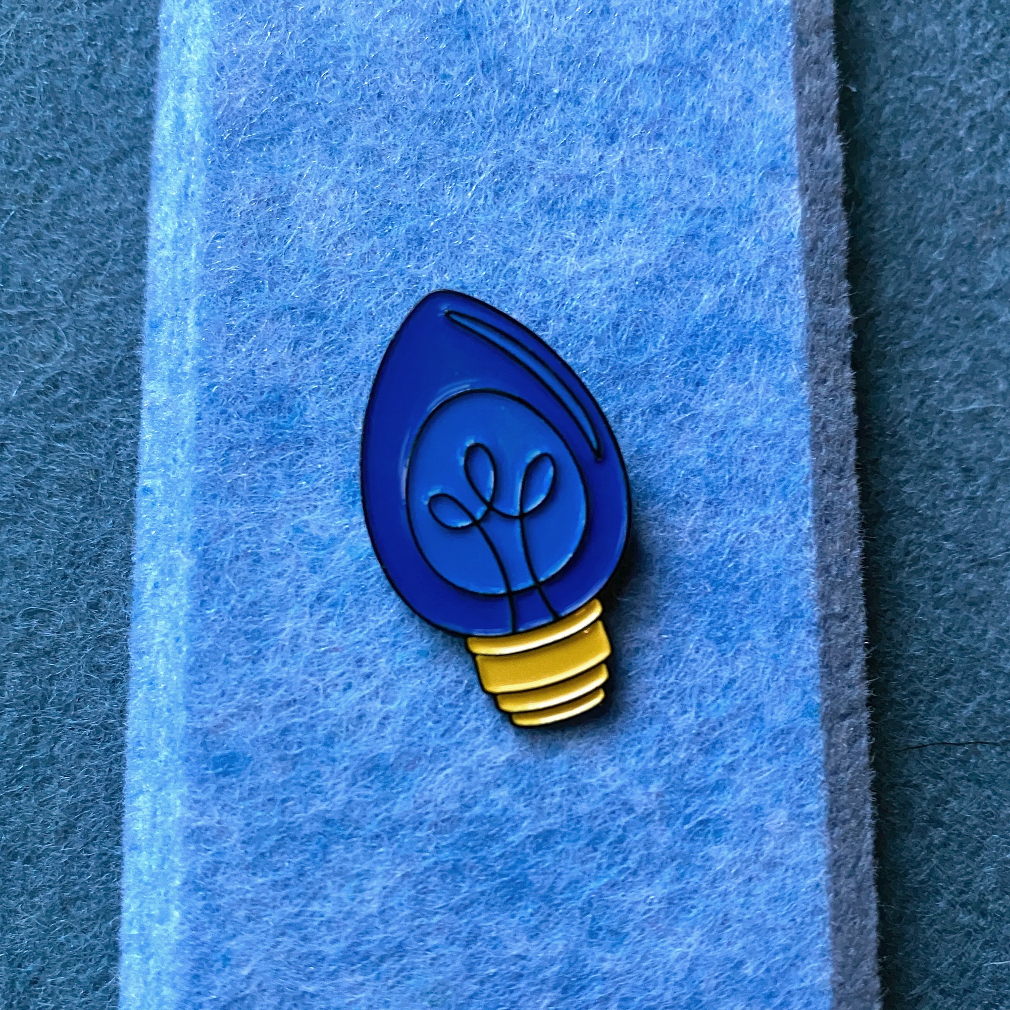 Christmas Bulb Enamel Pin – Light up Your Lapel With Our Vintage, Retro ...