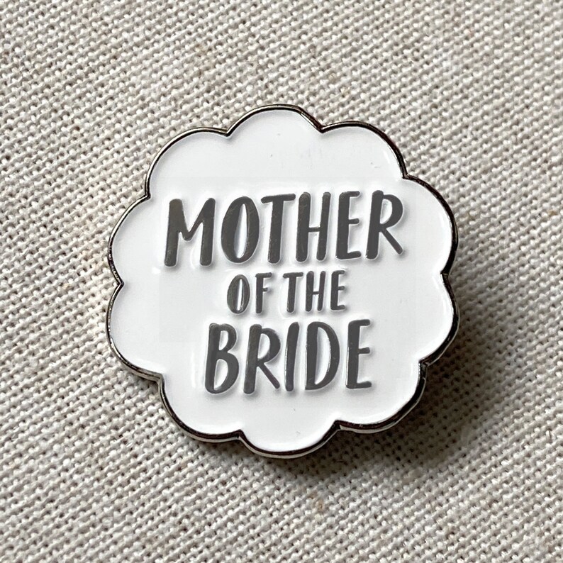 Bridal Party Wedding Enamel Pin – for the Whole Party! Maid of Honor ...