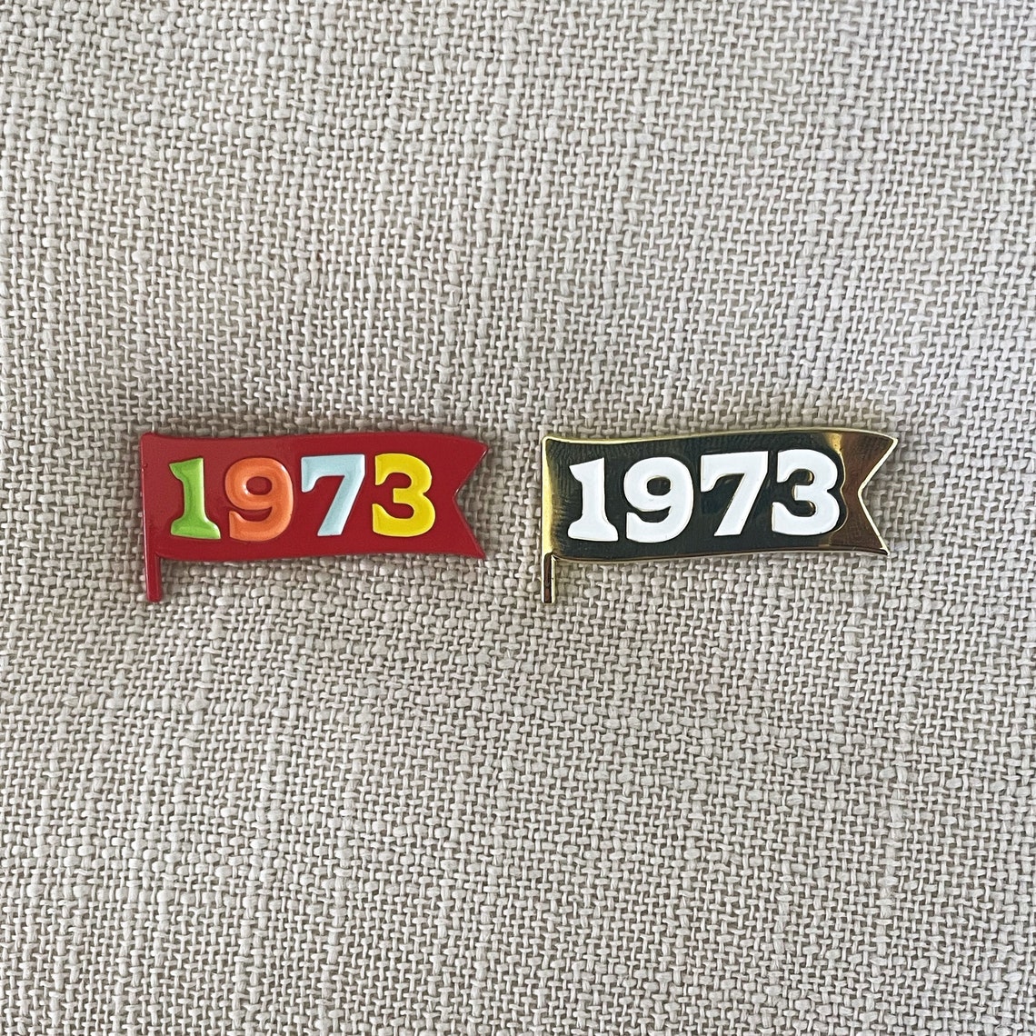 Pro-choice Enamel Pins 1973 Marks the Landmark Roe Vs. Wade - Etsy