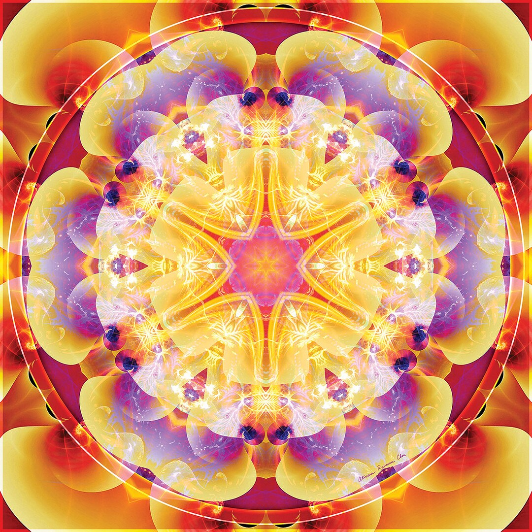 Mandala From the Heart of Compassion 2 Printable Art,wall Art,instant ...