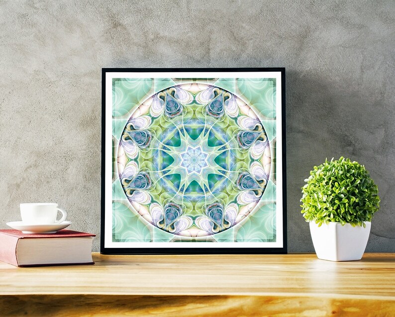 Mandala From the Heart of Freedom 12, Printable Art,wall Art,instant ...