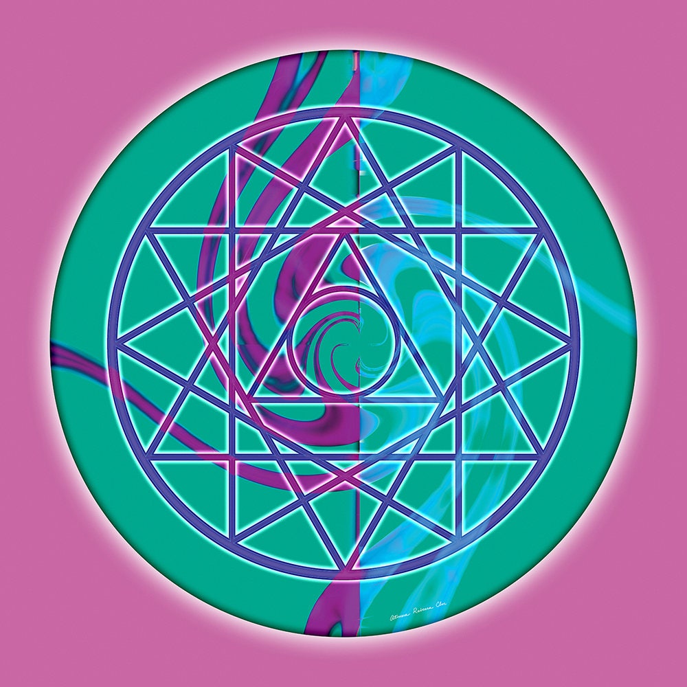 Sacred Geometry Mandala 7, Printable Art,wall Art,instant Download ...