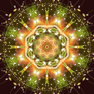 Mandala From the Heart of Compassion 23,printable Art,wall Art,instant ...