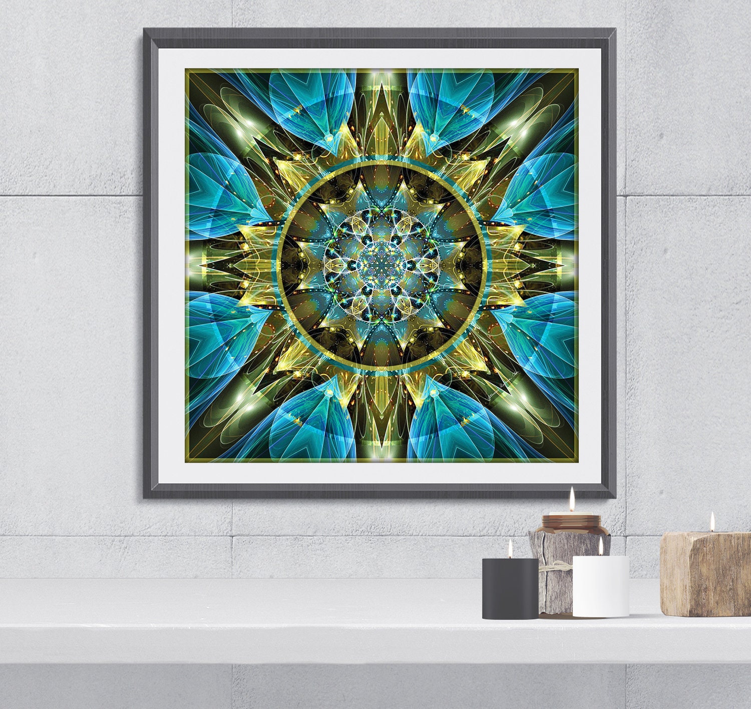 Mandala From the Heart of Compassion 9, Printable Art,wall Art,instant ...