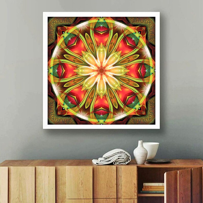 Mandala From the Heart of Compassion 13,printable Art,wall Art,instant ...