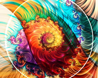 Abstract Mandala for the Dying 21, Abstracts,zen, Boho, Instant ...