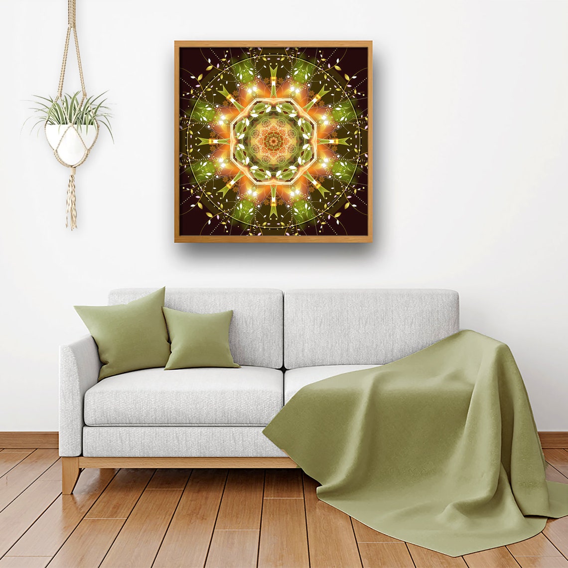 Mandala From the Heart of Compassion 23,printable Art,wall Art,instant ...