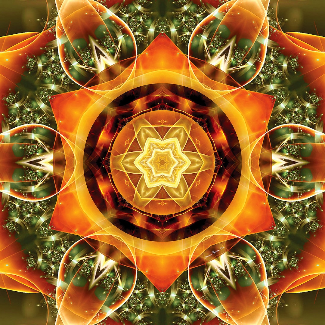 Mandala From the Heart of Compassion 27,printable Art,wall Art,instant ...