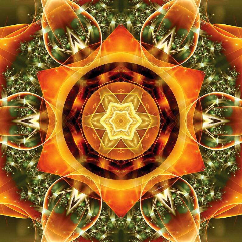 Mandala From the Heart of Compassion 27,printable Art,wall Art,instant ...